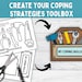 Coping Skills Toolbox Worksheet for Kids, Art Play Therapy Coloring ...