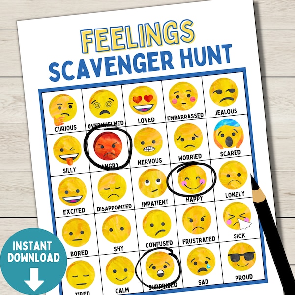 Emoji Worksheet - Etsy