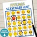 Emotions Therapy Worksheet for Kids and Teens | Emoji Scavenger Hunt ...