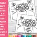 Mothers Day Coloring Card Printable | Mother's Day Craft for Kids ...
