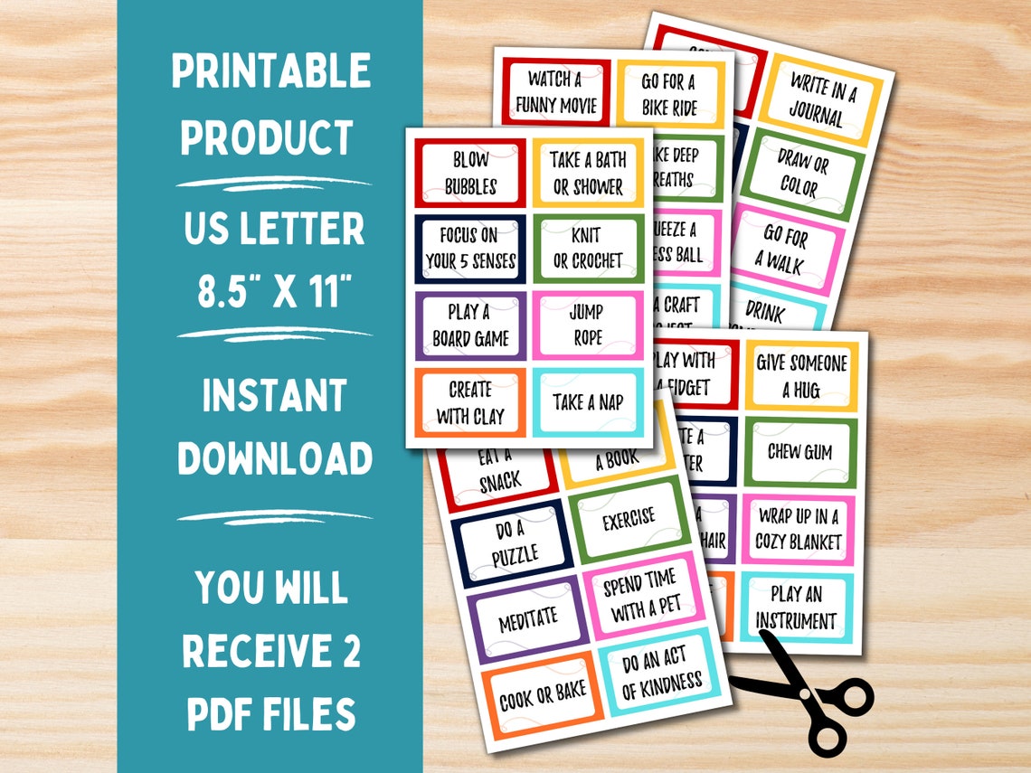 Coping Skills Charades Game for Kids and Teens | Classroom SEL Activity ...