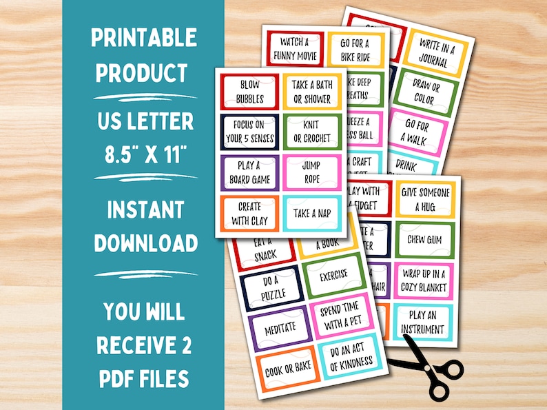 Coping Skills Charades Game for Kids and Teens | Classroom SEL Activity ...