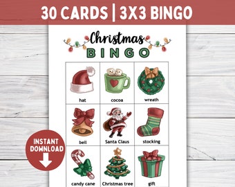 Christmas Scavenger Hunt Preschool Activities Xmas Holiday Classroom ...