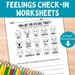 Emotions and Feelings Coloring Page Feelings Check-in Feelings Therapy ...