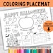 Halloween BINGO Coloring Cards Preschool Activities | Printable ...