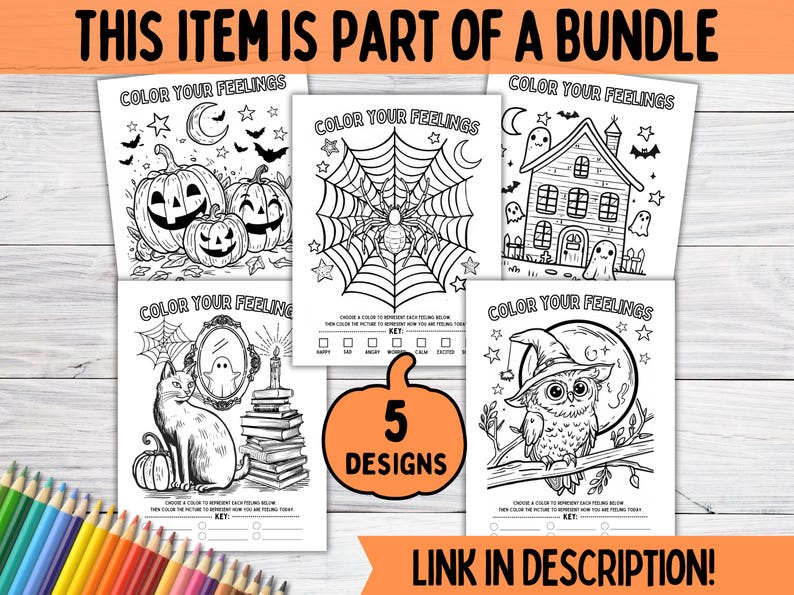 Feelings Emotions Coloring Page for Kids | Art Play Therapy Worksheet ...