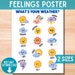 Pumpkin Feelings Chart for Kids | Emotions Poster | Emotional ...