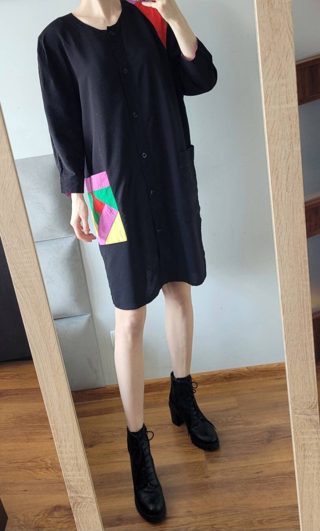 Ariella Dress With Pockets Viscose 80s - Etsy