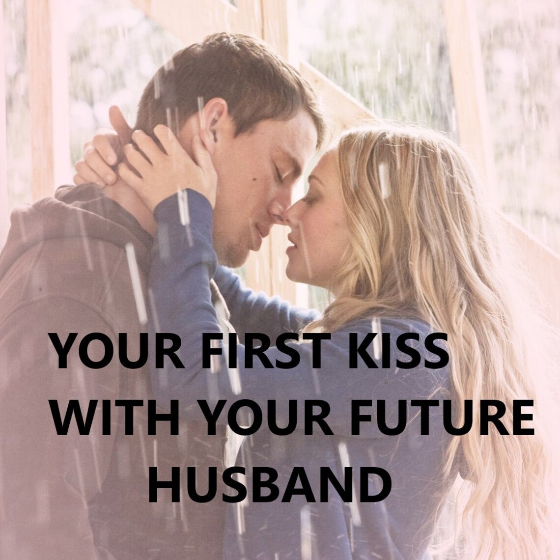 First Kiss With Future Husband, Drawing, Digital Download, Simple ...