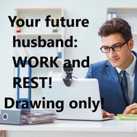 First Kiss With Future Husband, Drawing, Digital Download, Simple ...