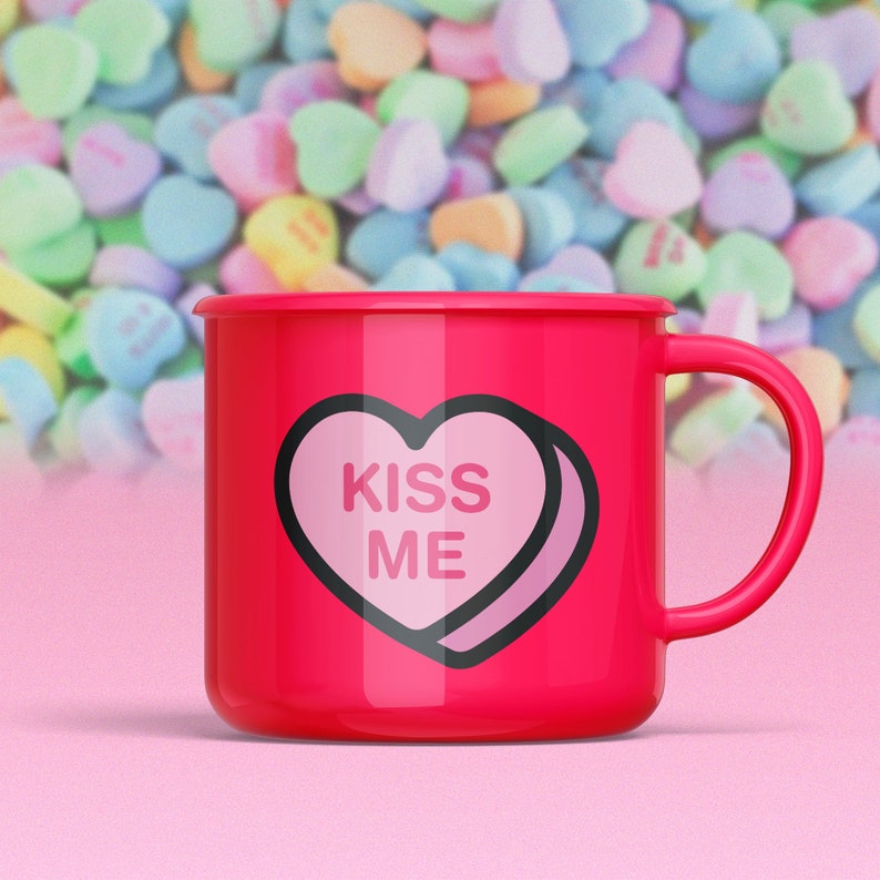 Valentines Day Sweethearts Sweet Hearts Candy Love Cutie Pie Pastel ...