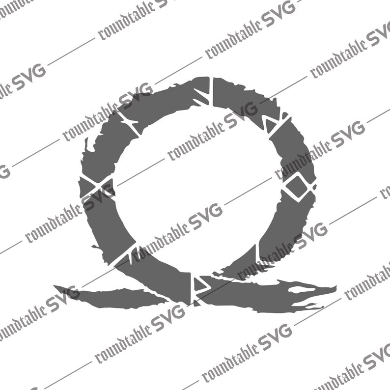 God of War Ragnarok Jormungandr Ouroboros Kratos Atreus Gow Viking Rune ...