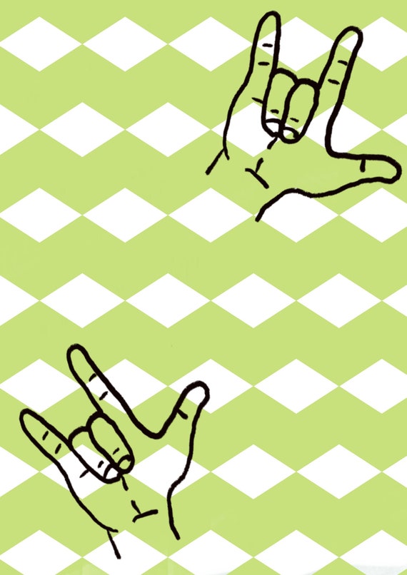 6 Bright Fun Themed ASL Covers - Etsy
