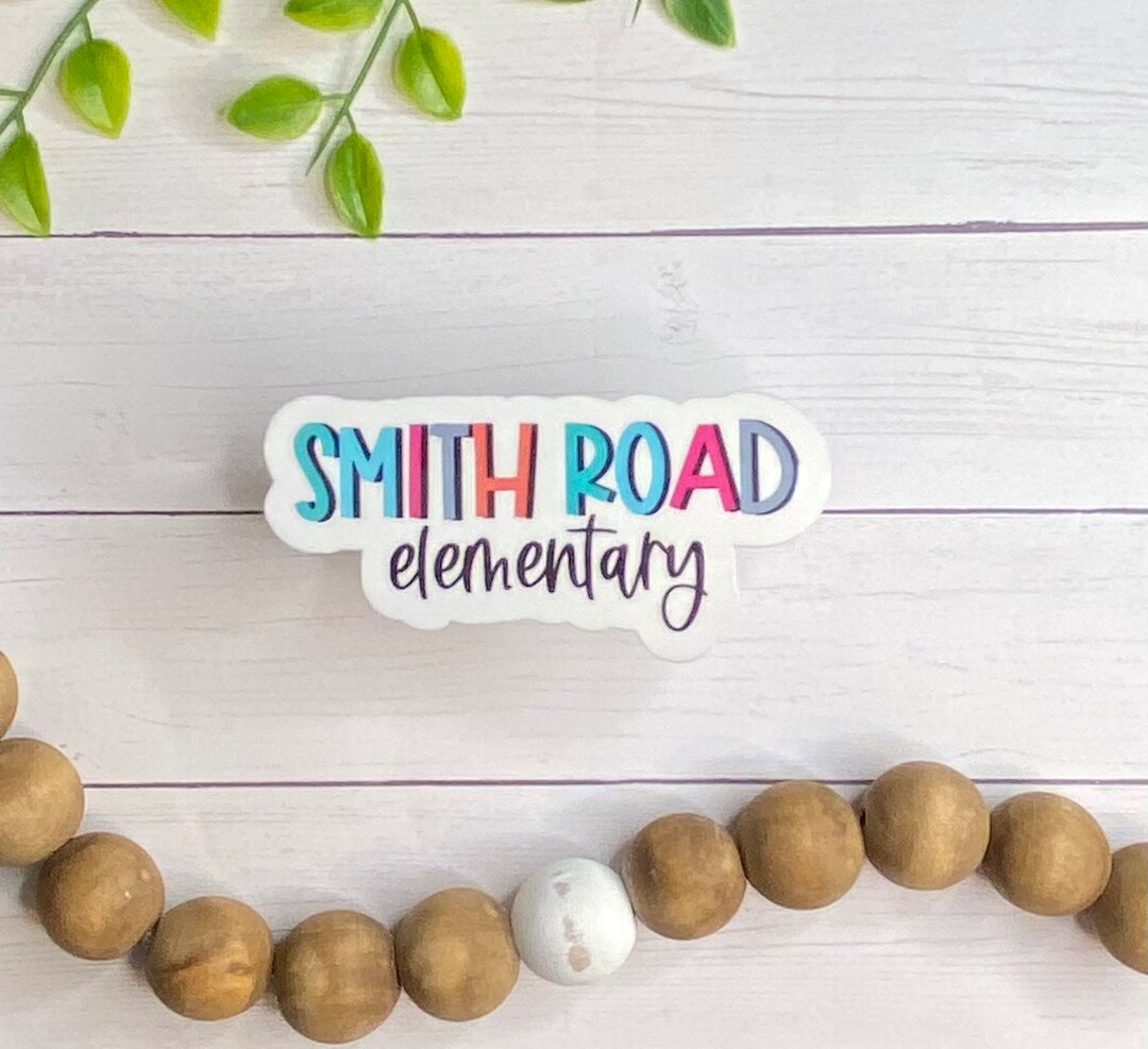 Custom School Sticker, Personalized Teacher Sticker, Teacher Gifts ...