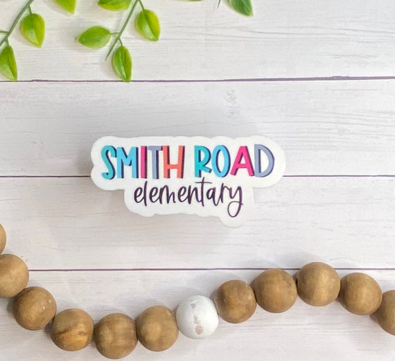 Custom School Sticker Personalized Teacher Sticker Teacher - Etsy
