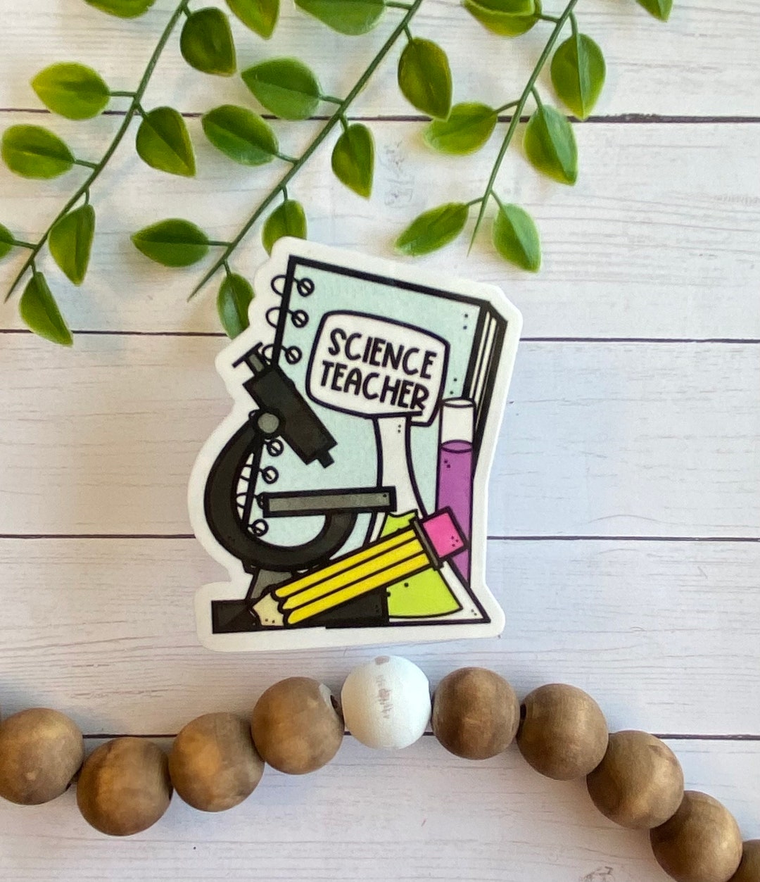 Science Sticker, School Subject Sticker, Science Teacher Gift ...