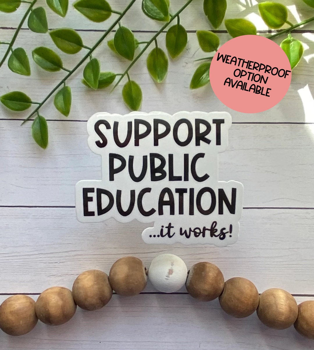 Teacher Sticker, Public Education, Public Schools, Education Sticker ...
