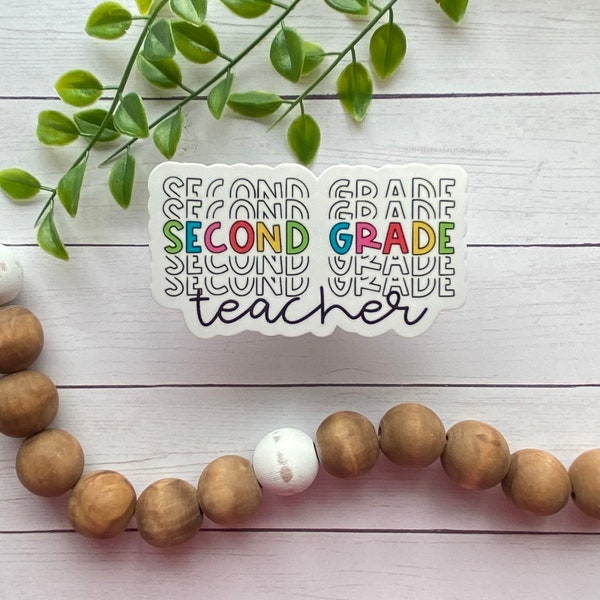 Second Year Stickers - Etsy