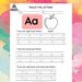 Alphabet Tracing Worksheets Package, Printable Phonics Literacy, ABC ...