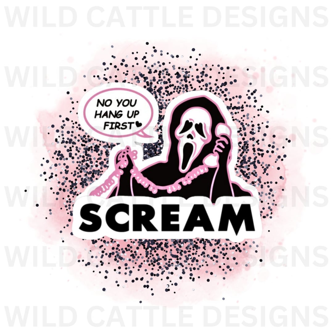 Ghost Face Glitter Png - Etsy