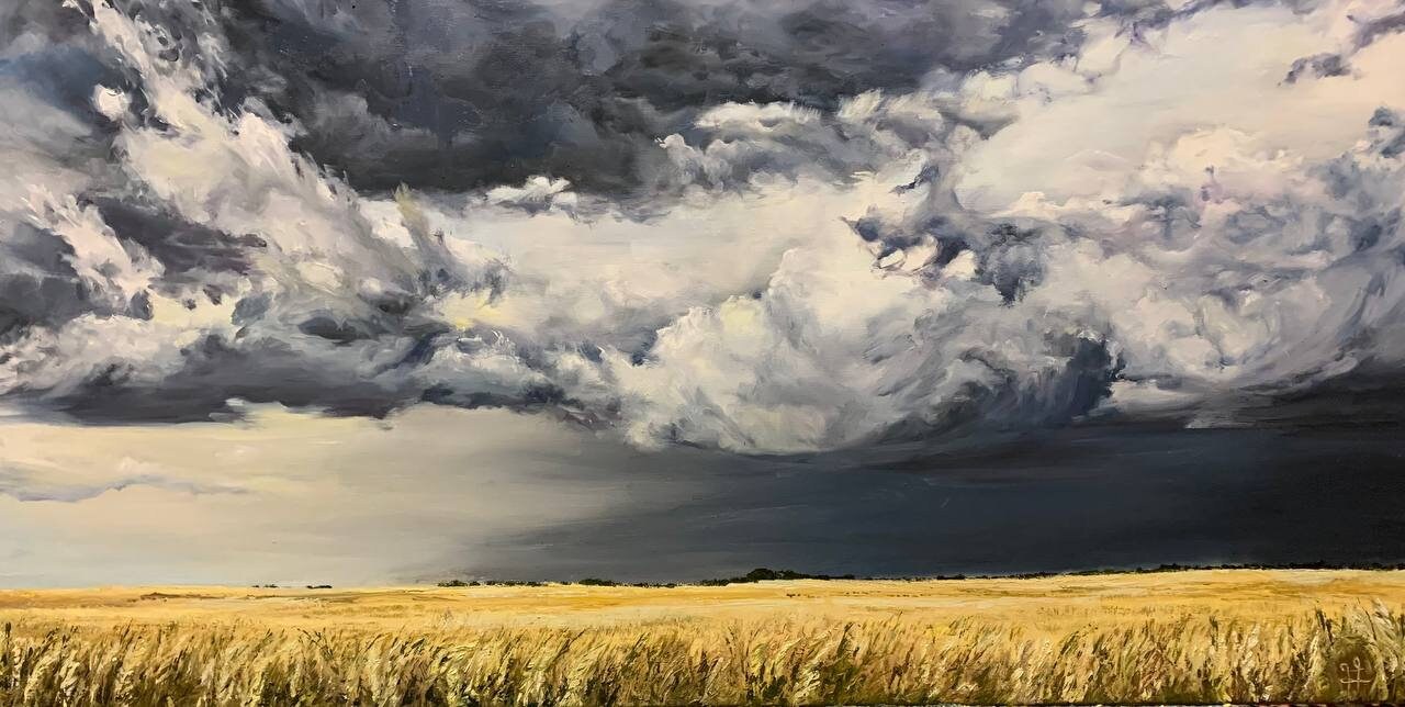 Storm Cloud Painting