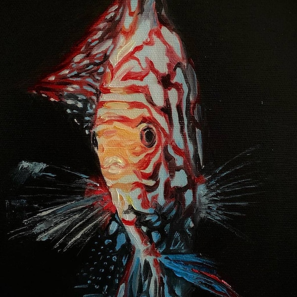 Fish Painting - Etsy