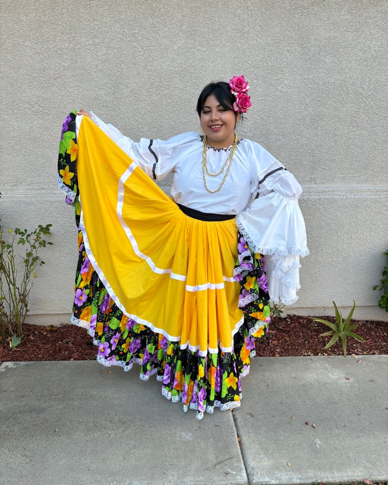 Sinaloa costa Nayarit Costa vestuario folklorico - Etsy México