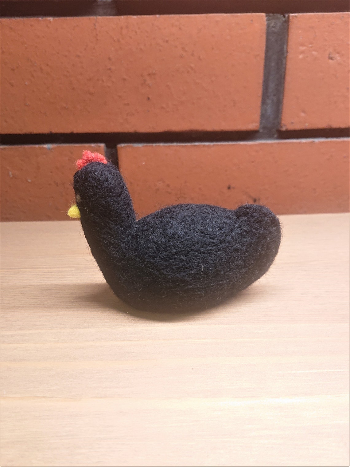 Wool Needle Felted Chicken - 3 Colours Available - Etsy
