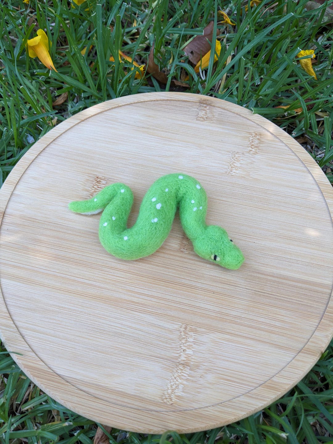 Green Python - Needle Felted Figure - Etsy