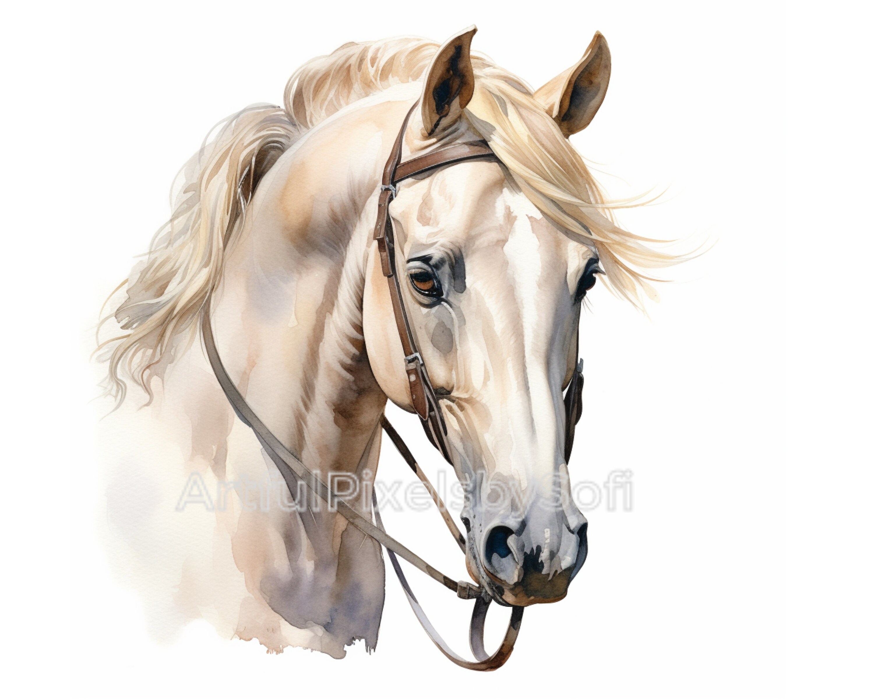 ARABIAN Horse Clipart, 12 Designs, 406 DPI, Printable,no Background ...