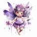 Cute Fairy Watercolor Clipart Bundle, 18 Unique Fairy Friends ...