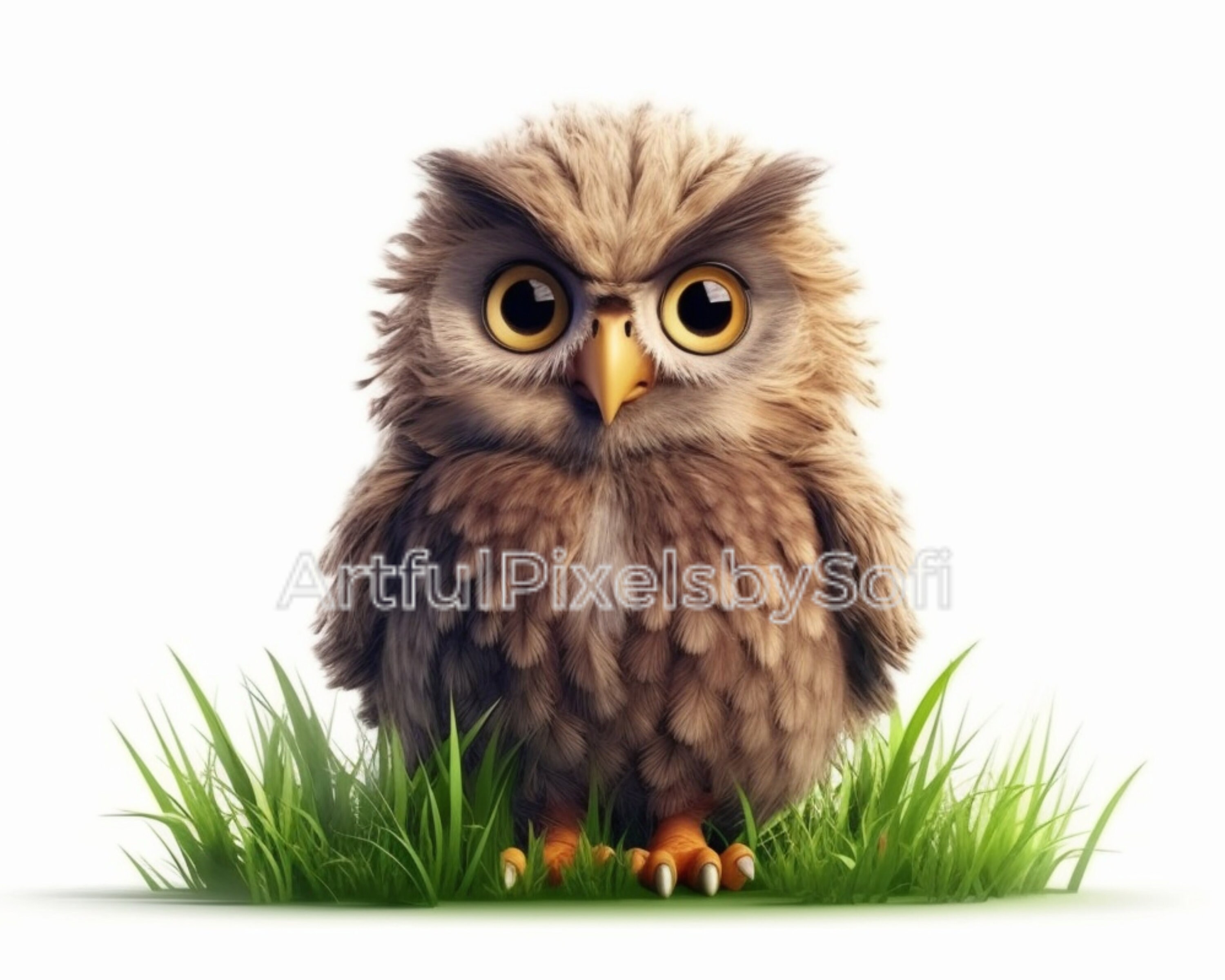 Clipart, 12 Designs, 356 DPI, Owl PNG, Printable,no Background ...