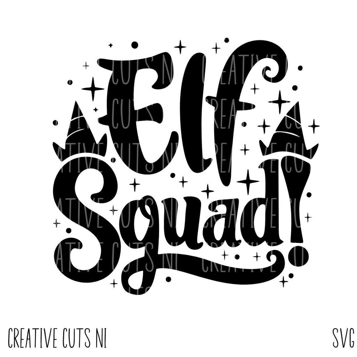 Elf Squad Svg Cricut Cut File Svg Christmas Svg File - Etsy