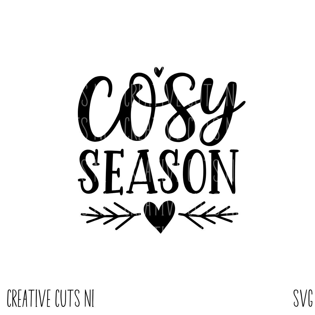 Cosy Season Svg Cricut Cut File Svg Christmas Svg File - Etsy