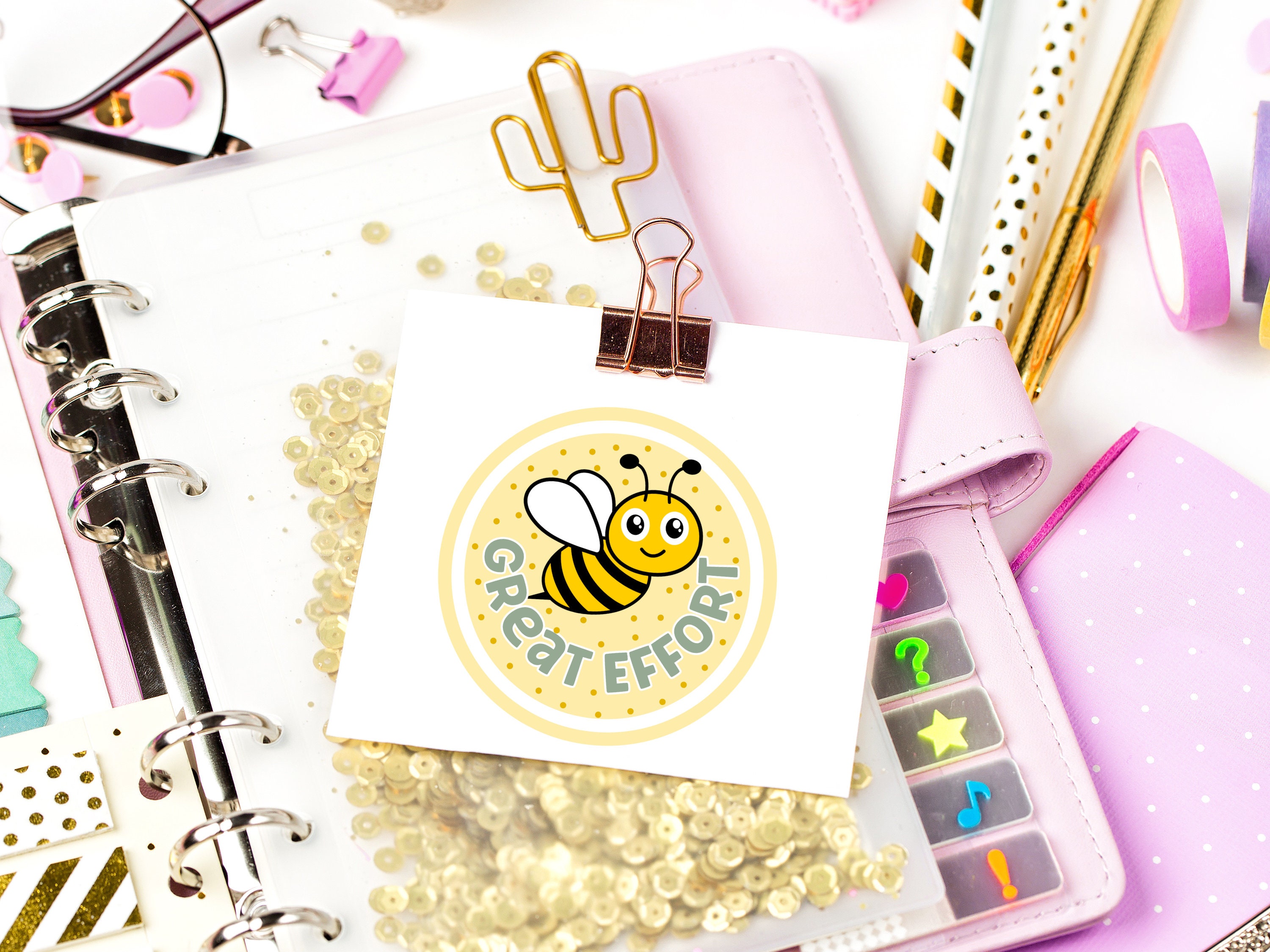 Great Effort Stickers, Print and Cut, Cut File Compatible With Cricut ...