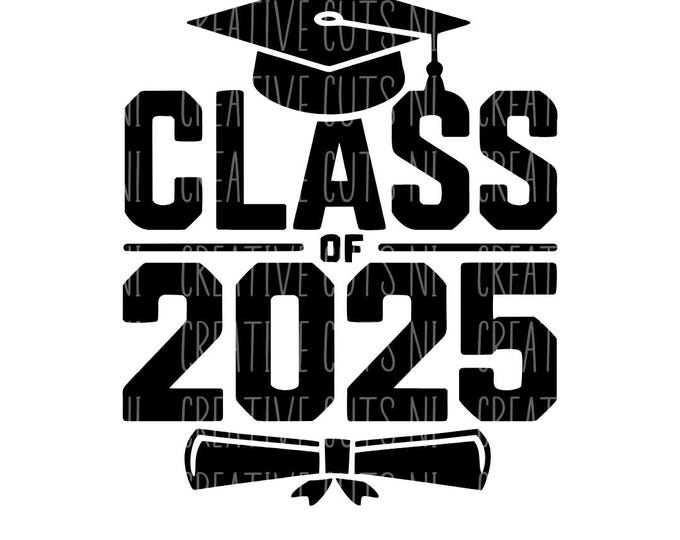 Class of 2025 Svg Graduation Svg File Digital Download Grad Svg File ...