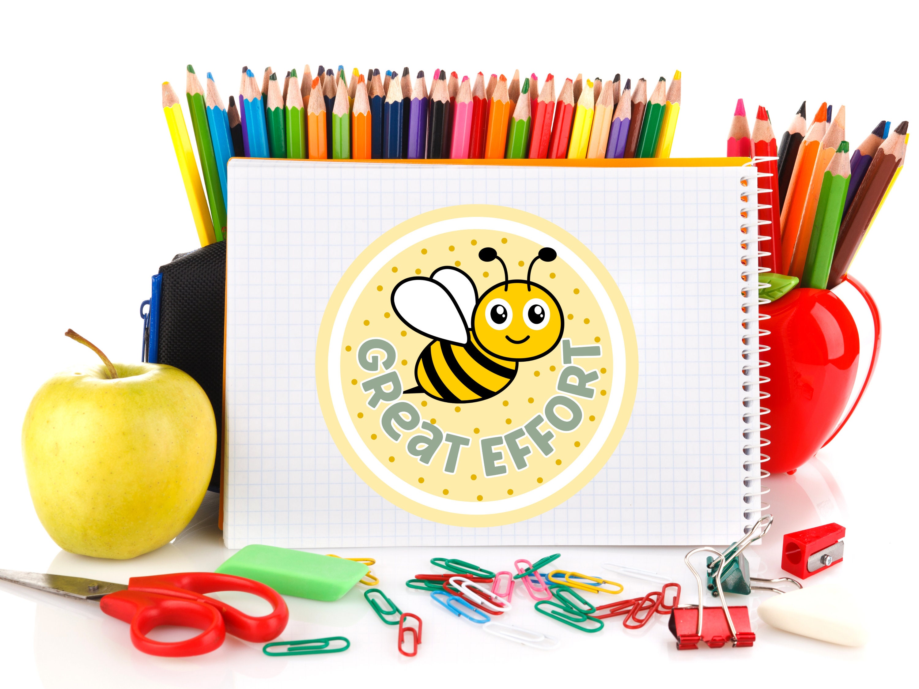 Great Effort Stickers, Print and Cut, Cut File Compatible With Cricut ...