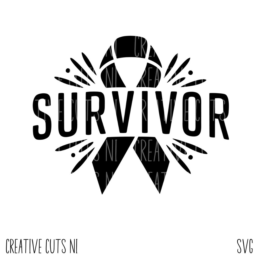 Cancer Awareness Svg Survivor Svg Breast Cancer - Etsy