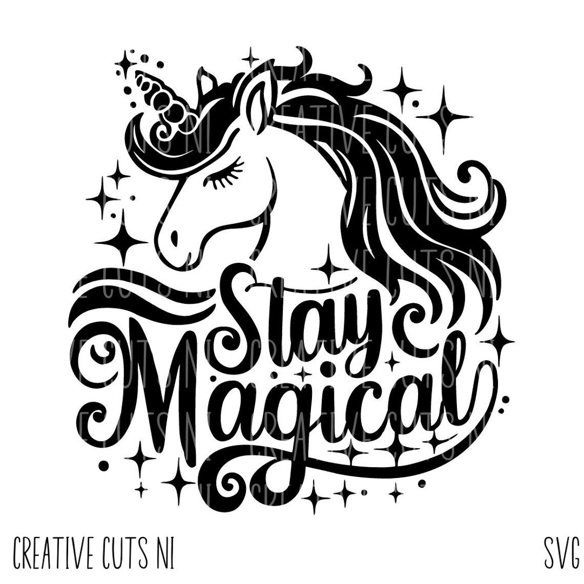 Unicorn Svg Stay Magical Svg T-shirt Svg - Etsy