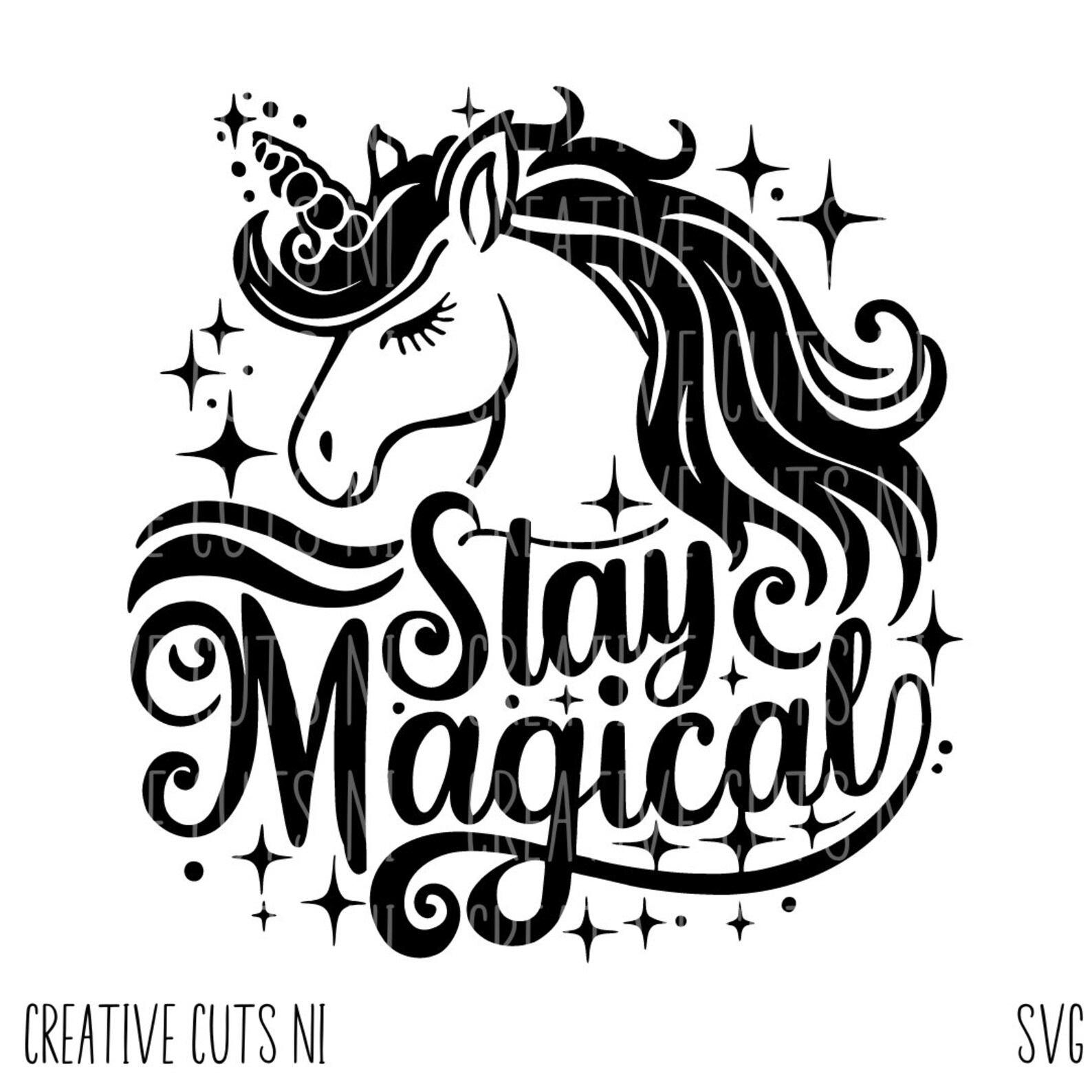Unicorn Svg Stay Magical Svg T-shirt Svg - Etsy