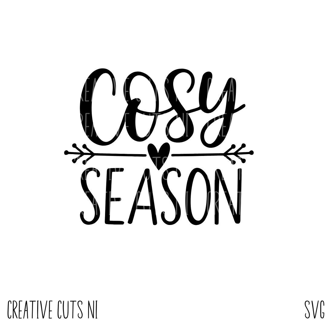 Cosy Season Svg Cricut Cut File Svg Christmas Svg File - Etsy