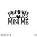 Mommys Mini Me Svg Mommy Svg Mom Svg Girls Svg Cricut Svg File Digital ...