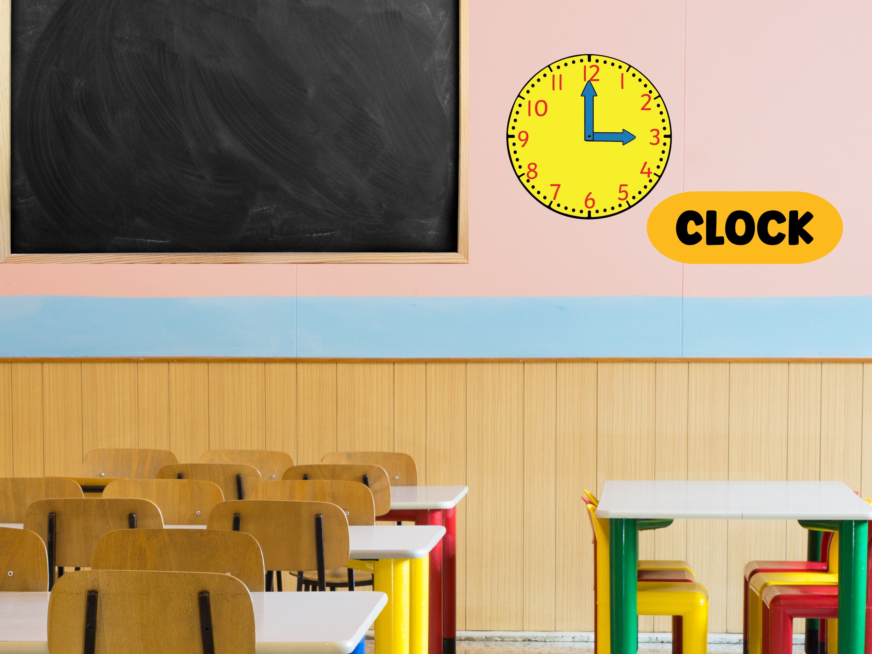 Svg Clock for Educational Purposes, Cut File Compatible With Cricut and ...