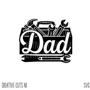 Dad SVG for Cricut and Silhouette | Digital Cut File | Father's Day ...