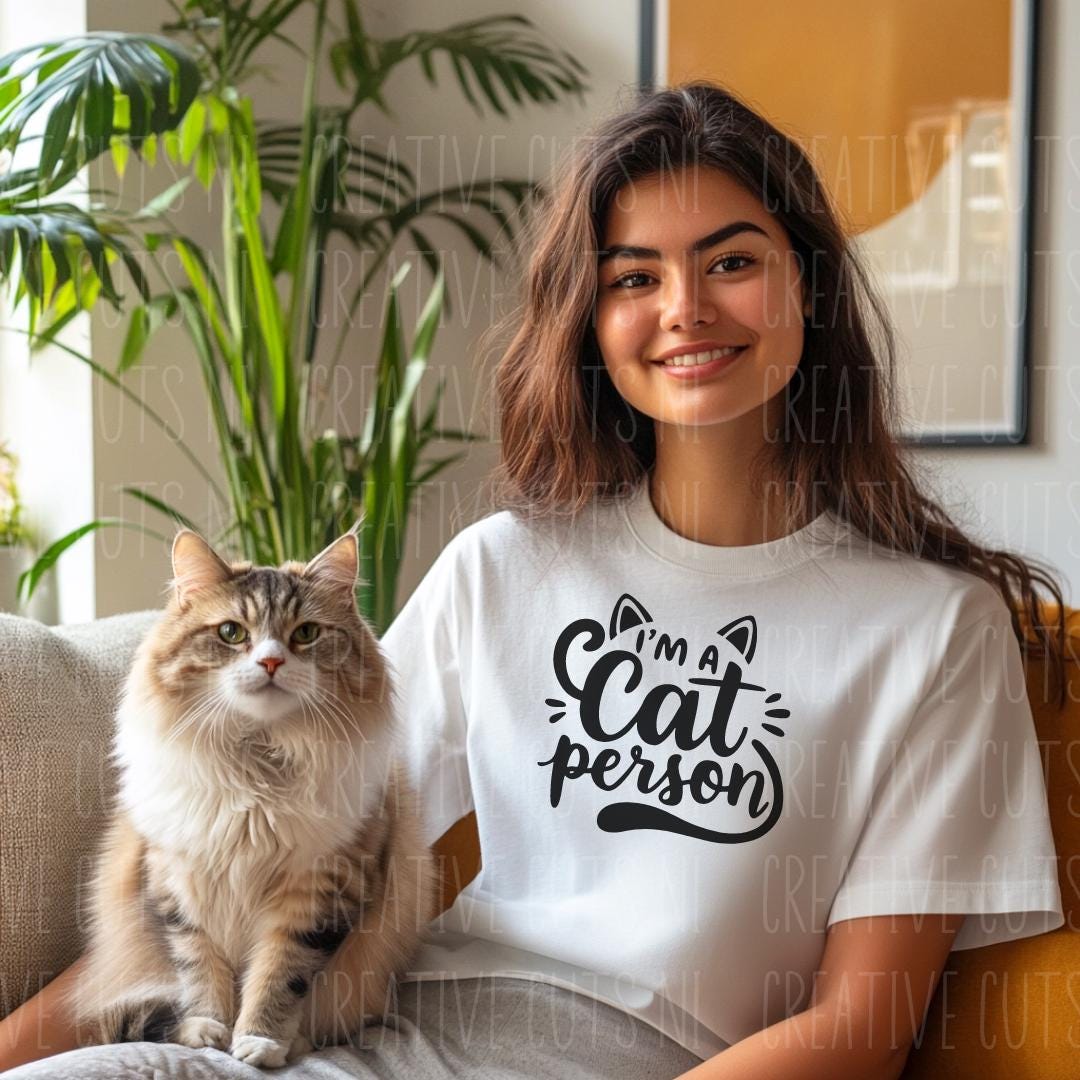 I'm a Cat Person Svg Cat Svg Cat Quotes - Etsy