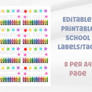 School Labels | Name Tags | Classroom Resources | Star Labels ...