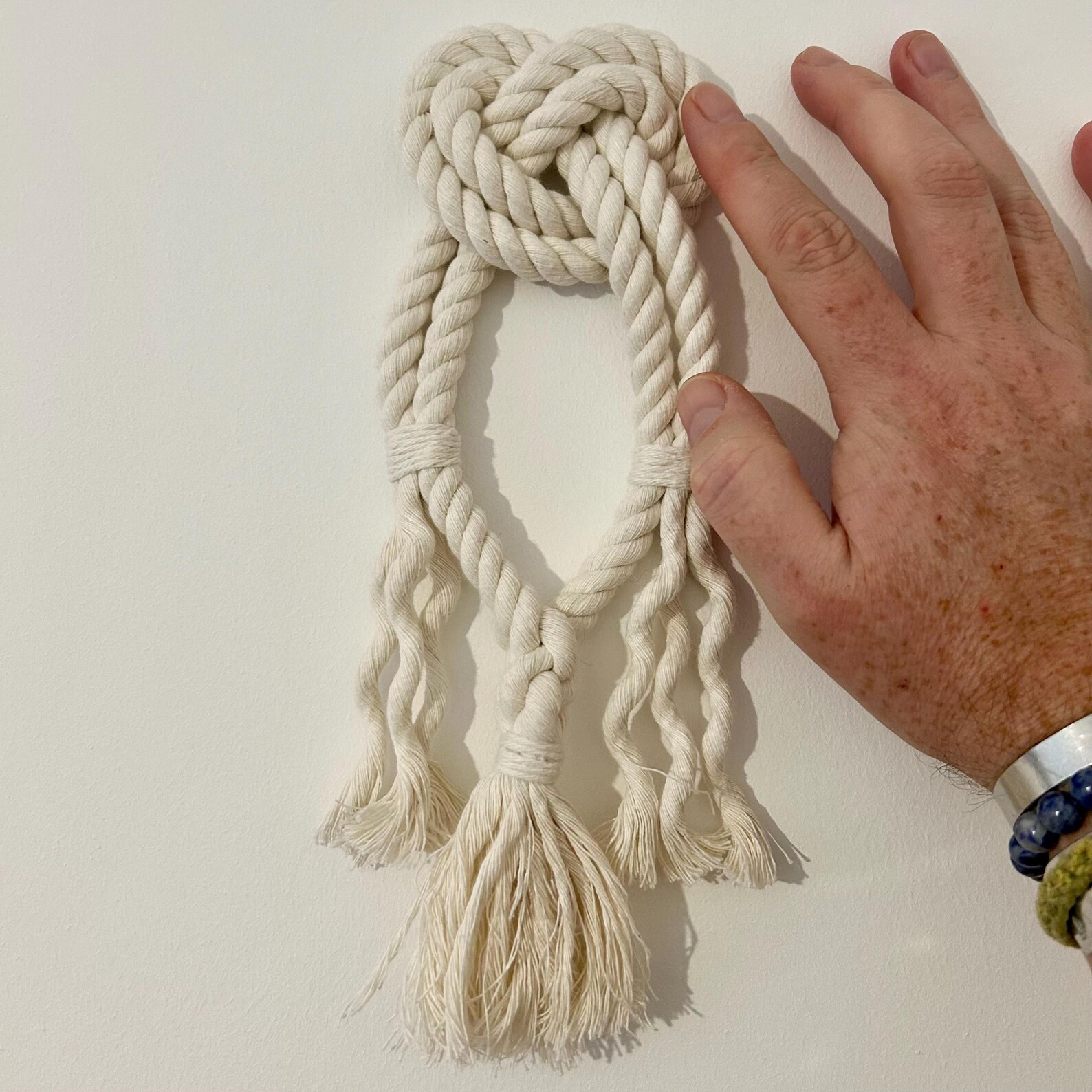 Rope Knot Decor, Rope Knot Art, Nautical Rope Art, Macramé Knots , Rope ...