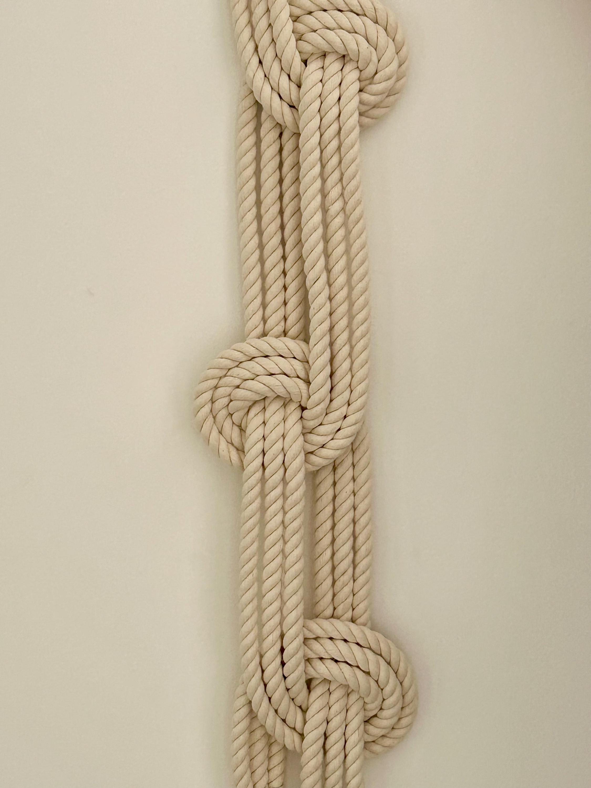 Rope Knot Art, Rope Knot Decor, Nautical Rope Art, Rope Lover Gift ...