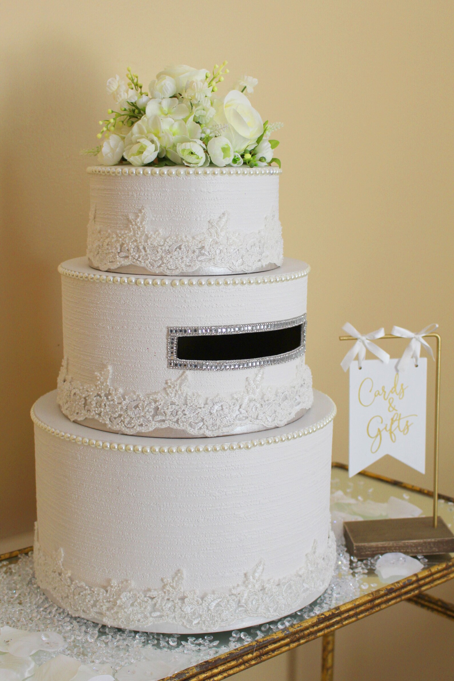 Traditional 3 Tier Gift Card Wedding Cake Box - Etsy