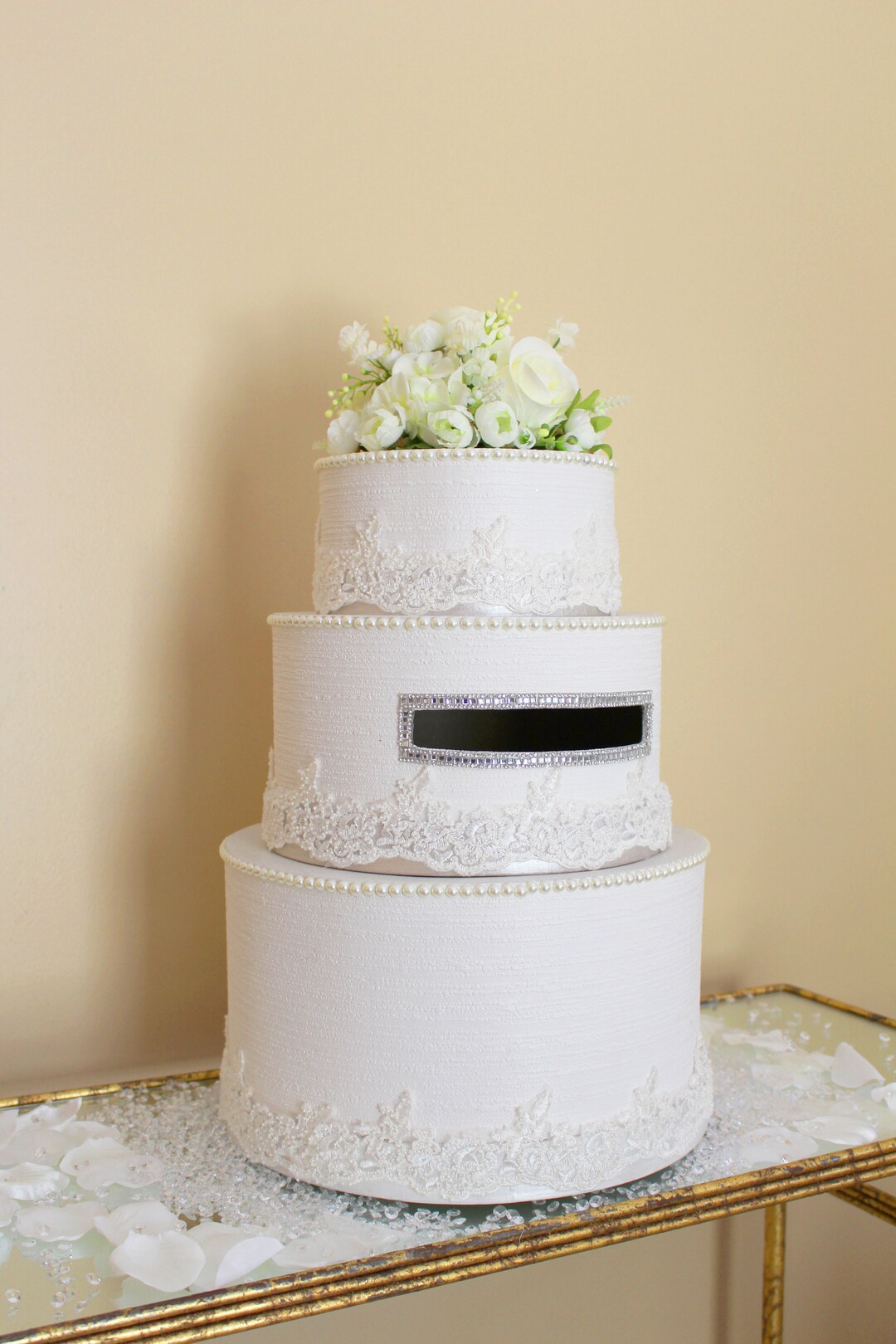 Traditional 3 Tier Gift Card Wedding Cake Box - Etsy